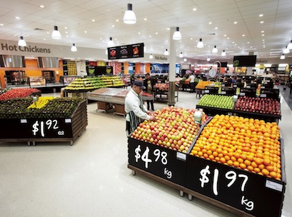 Supermarkets dominate fruit and veg