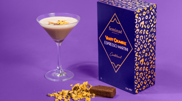 Menz Violet Crumble flavours new Espresso Martini - Inside FMCG