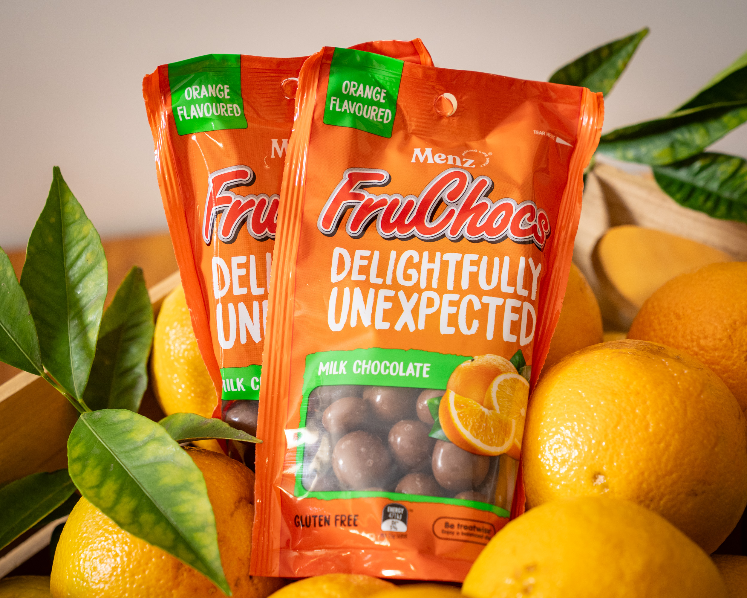 Menz introduces Orange flavour to FruChocs range - Inside FMCG