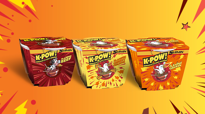 Suimin is turning up the heat in the instant noodle category with K-Pow ...